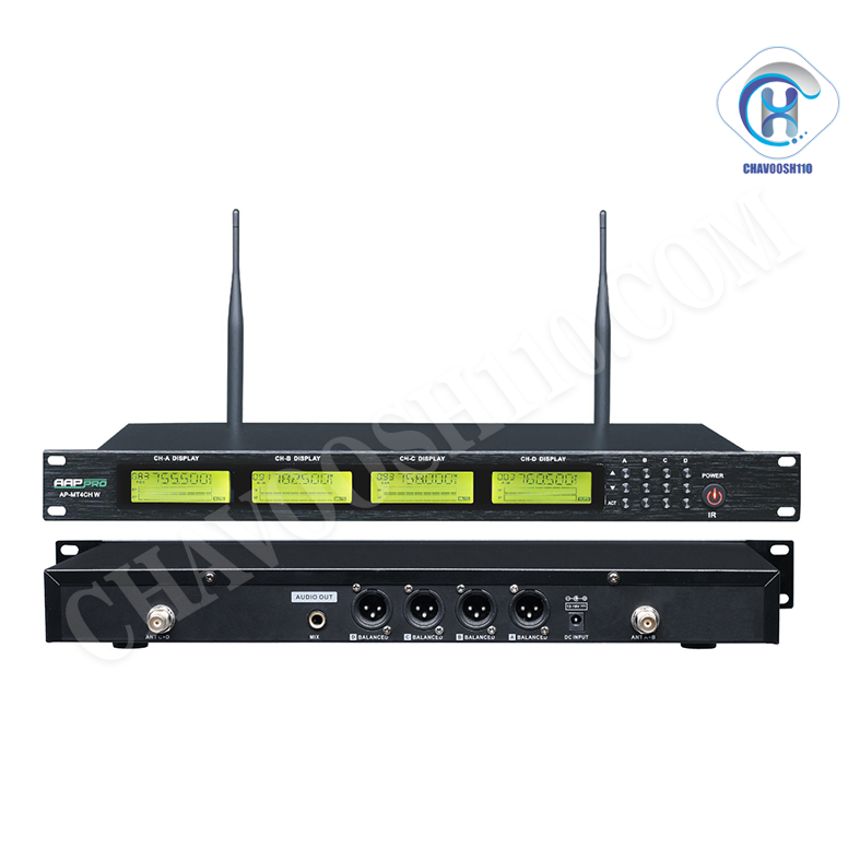 میکروفن کنفرانس بی سیم AAPPRO مدل AP-MT4CHW - چاووش 110